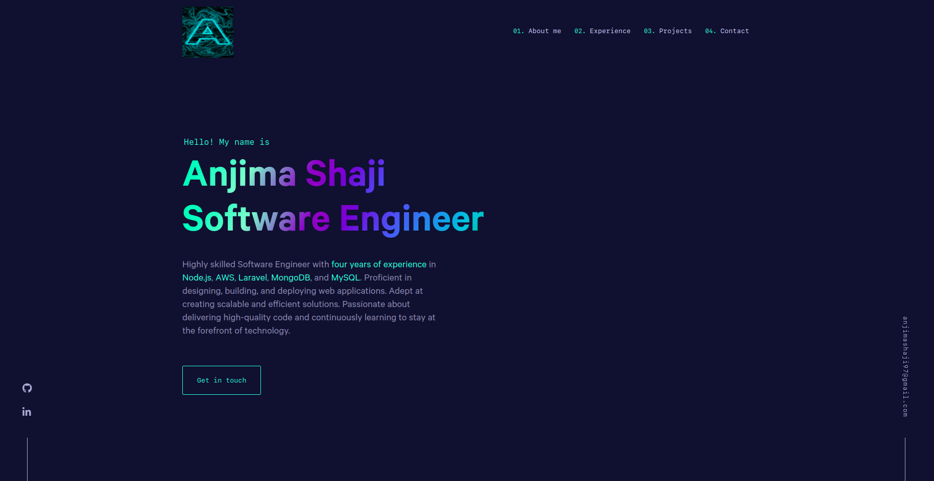 Anjima Shaji | Software Engineer | Software Engineer | Software Engineer